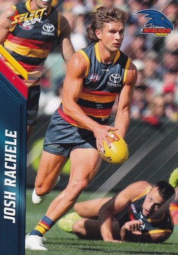 AFL 2024 Select Adelaide Crows - Josh Rachele Card No.6 | eBay Australia
