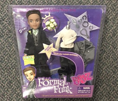Bratz Boyz Dylan Formal Funk Limited Edition Formal Funk Doll NRFB ...