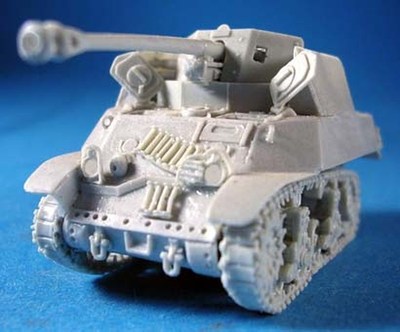 Milicast Y001 1/76 Resin WWII Czech Stuart Conversion with 75mm PaK 40 ...