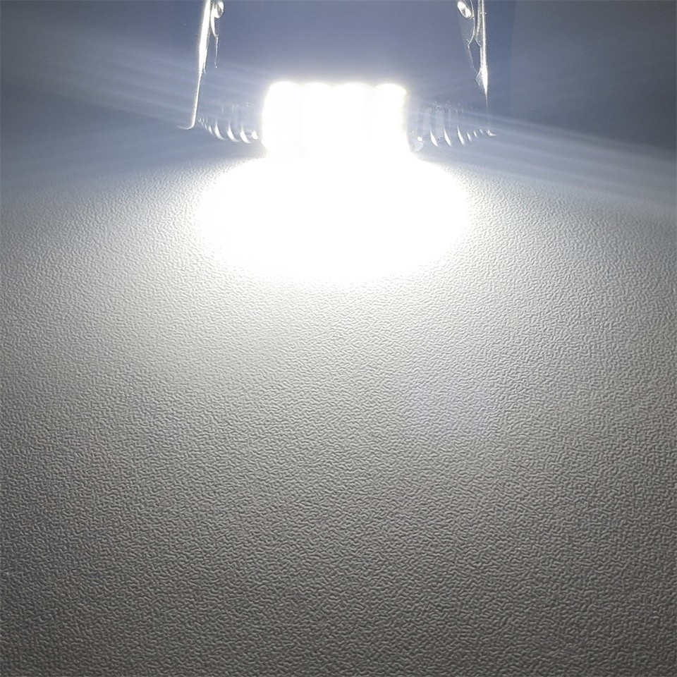 2x 39MM-42MM 4014 18SMD Festoon LED White Dome Map License Interior ...