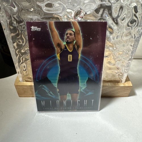 Topps Midnight 2023-24 Basketball Tyrese Hailburton | eBay
