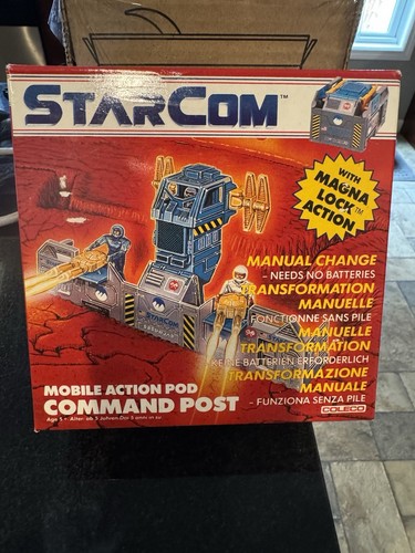 Starcom Command Post Mobile Action Pod, MISB, factory sealed, case ...