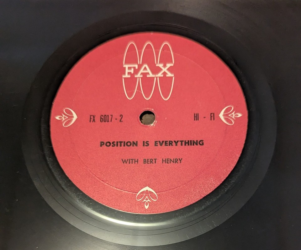 Bert Henry Position Is Everything Sexy Cheesecake Vinyl LP Comic ...