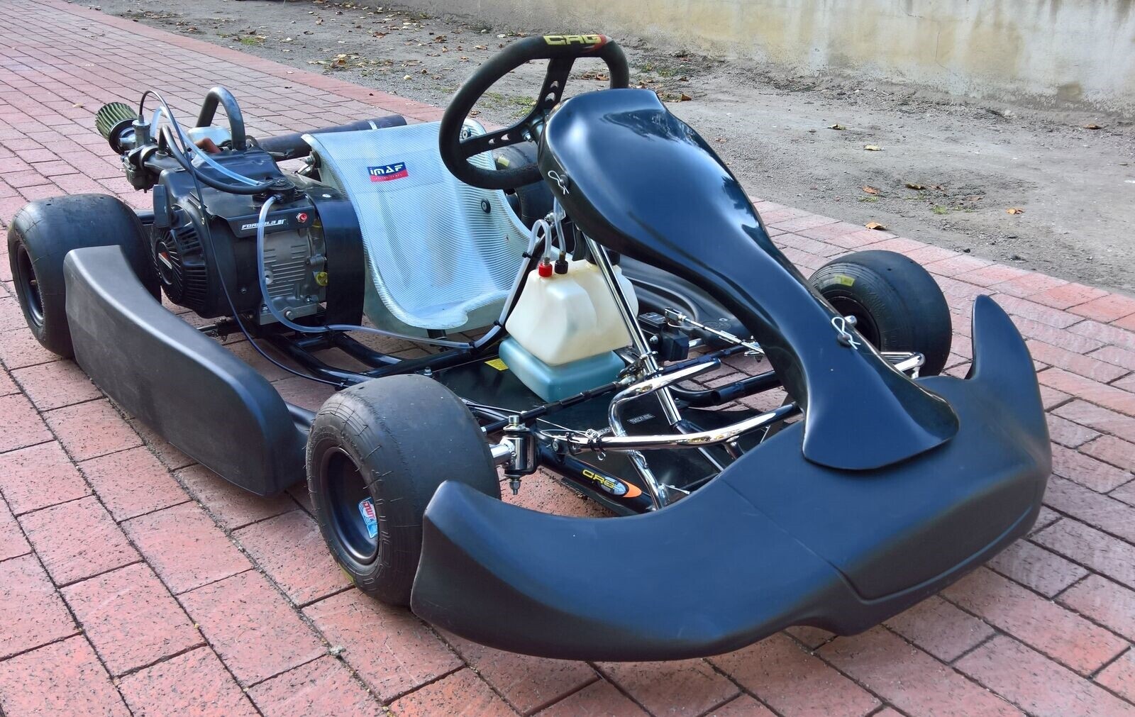 CRG MMR 1010mm Cadet Kart Chassis + Briggs & Stratton World Formula ...