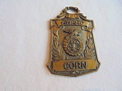 Vintage FFA Chapter Corn Award Medal / Medallion Future Farmers of ...