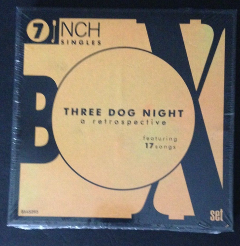 Rare ? SEALED THREE DOG NIGHT Vinyl 45 Box Set BX 45395 RETROSPECTIVE ...
