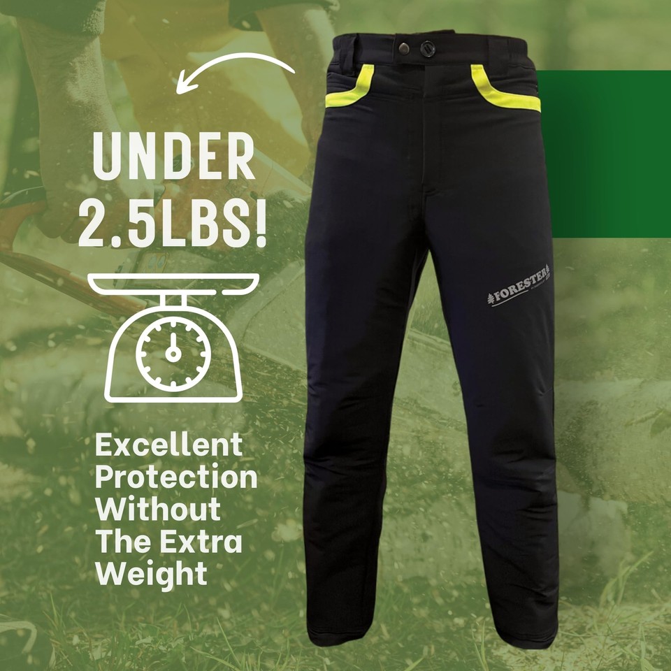 FORESTER Chainsaw Protective Pants – Lightweight 360 Degree Class A ...