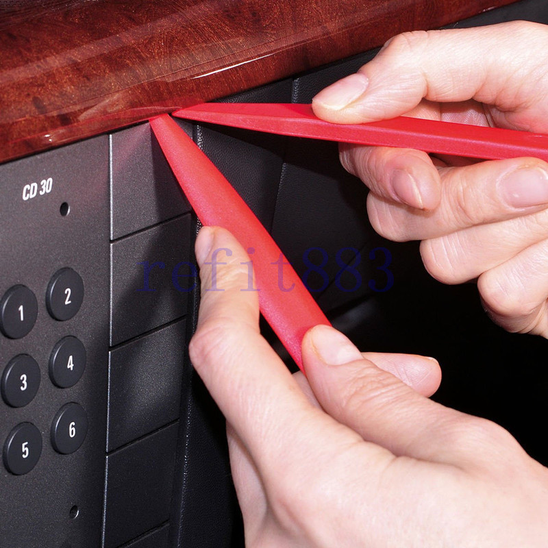 7pcs Car Stereo Radio Audio Trim Removal Kit Tools Pry Panel Door Dash ...