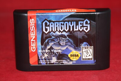 Gargoyles (Sega Genesis, 1995) Authentic Game Cartridge 71272511006| eBay