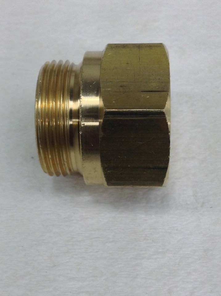 Rochester Quadrajet Carburetor Fuel Inlet Fitting 7/8-20 x 5/8-18 ...