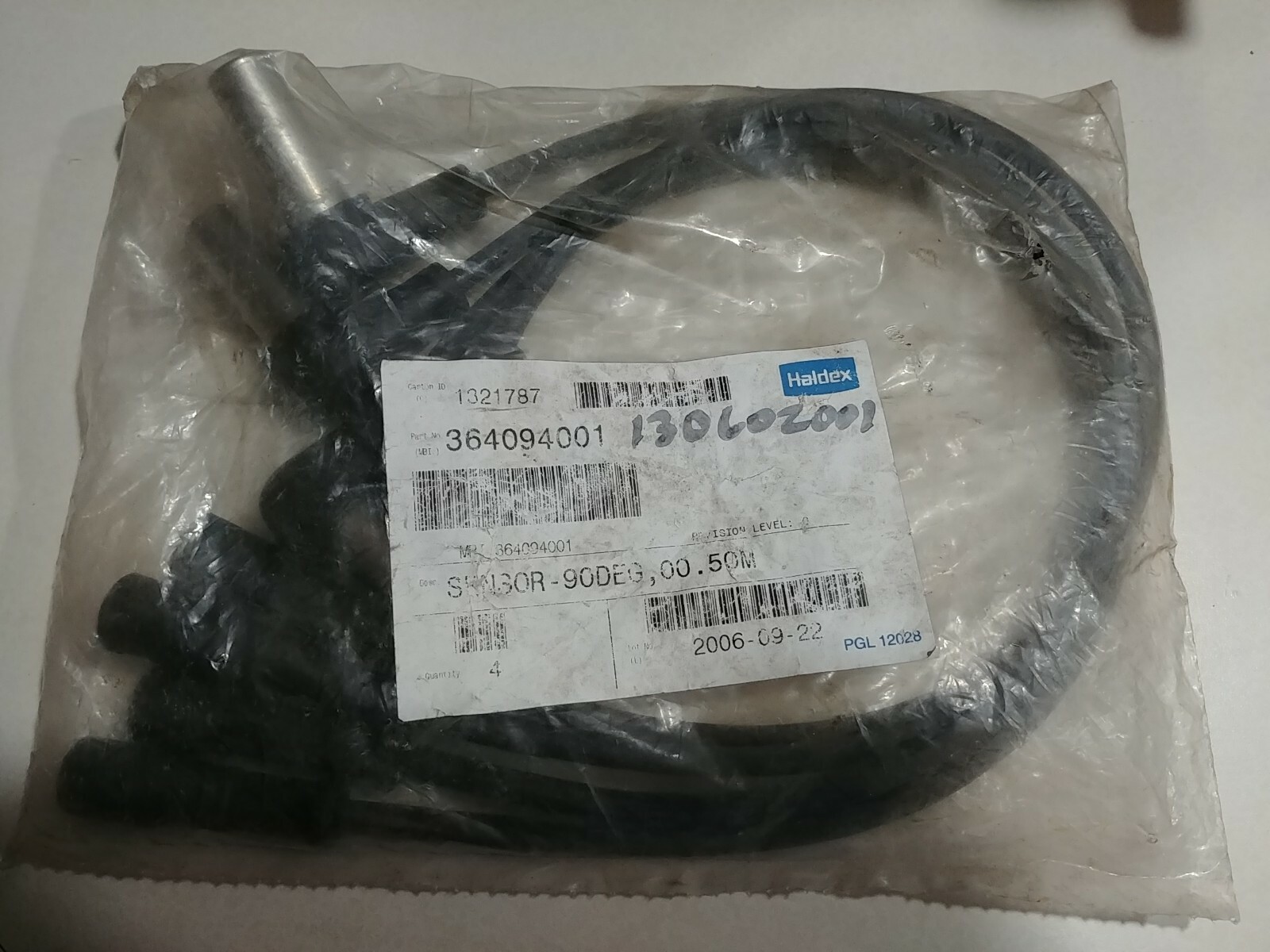 Haldex 364094001 ABS Wheel Sensor With Clip for sale online | eBay