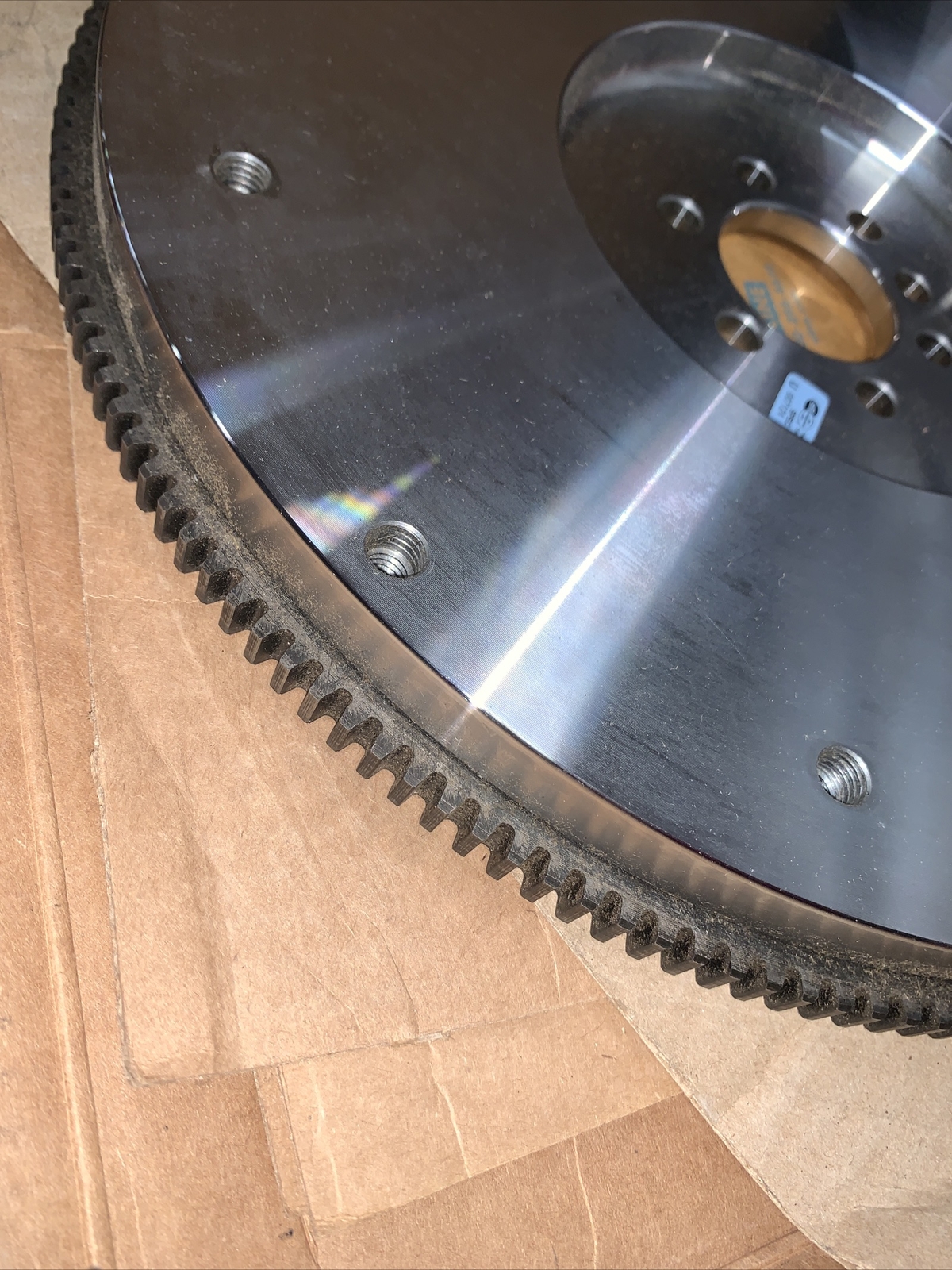 McLeod 460260 Flywheel Steel 168-Tooth 30 lb. Internal/External Engine ...