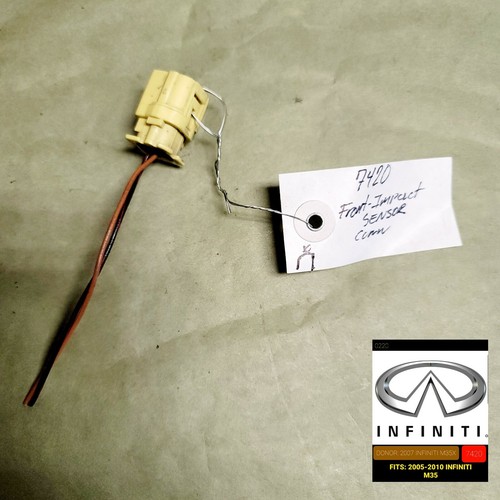 *FRONT IMPACT COLLISION SENSOR CONNECTOR* for 2005-2010 INFINITI M35 ...
