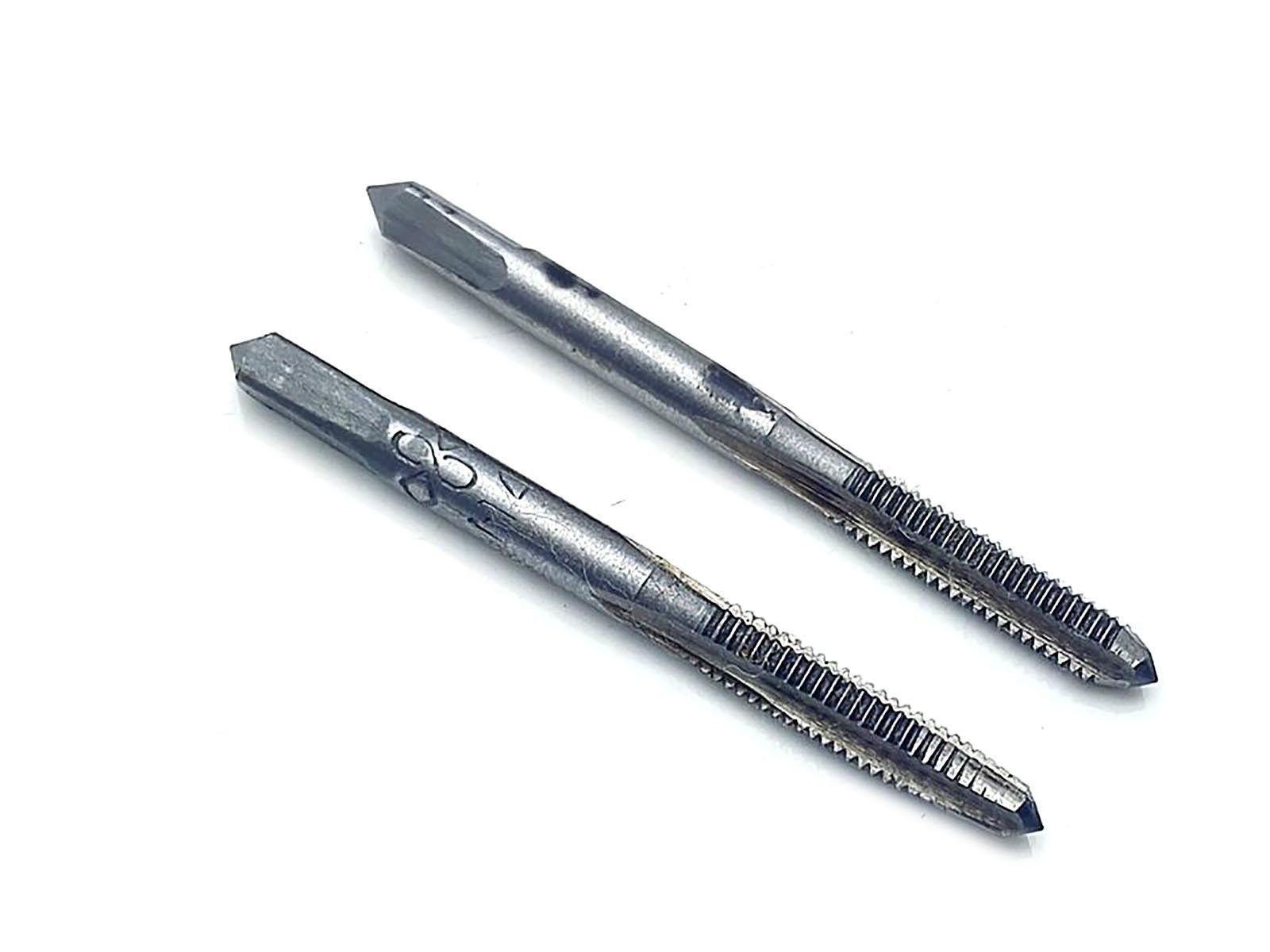 US Stock 4mm x 0.5 Metric Taper & Plug Tap Right Hand Thread M4 x 0.5 ...