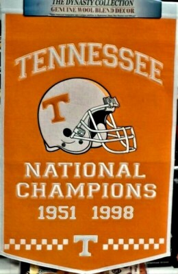 Tennessee Volunteers Dynasty Banner | eBay