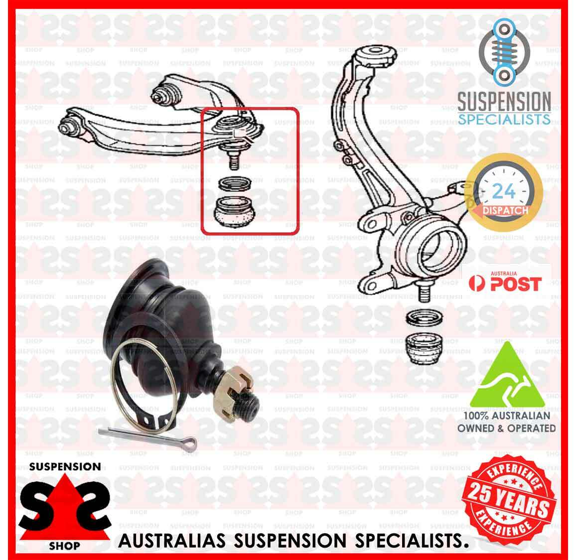 Upper Front Axle Ball Joint Suit HONDA Shuttle (Ra) 2.2 16V (RA1 ...