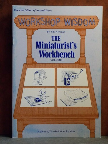Dollhouse Miniature Book Workshop Wisdom Reference Jim Newman E255 ...