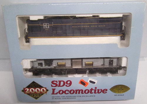 HO Scale #21184 Proto 2000 SD9 B&O Baltimore & Ohio RD #773 Locomotive ...