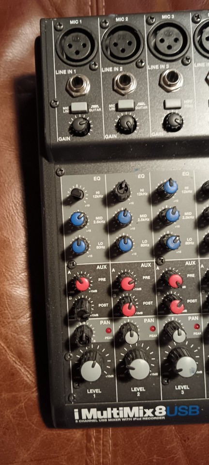 Alesis iMultimix 8 USB iPod Recording Mixer | eBay UK