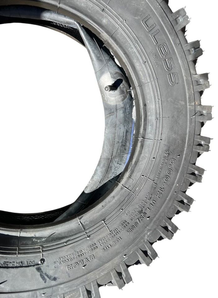 12 Inch Tire 5.00R12 + Tube for 12" Rim Off Road Use Agricultural Farm ...