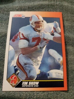1991 Score NFL Football Trading Cards Pick From List Jim Skow Defensive ...