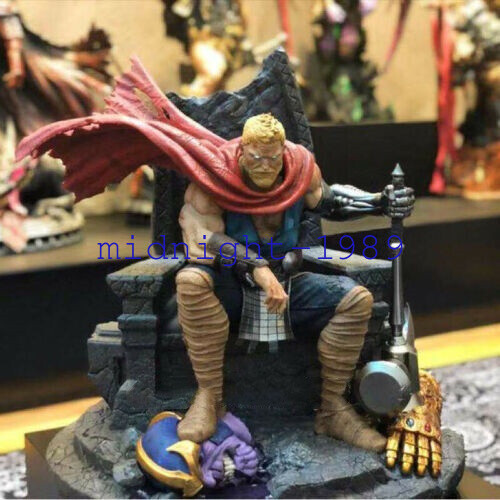 Thor Resin Model Painted Statue In Stock Throne Figure Original HCT ...