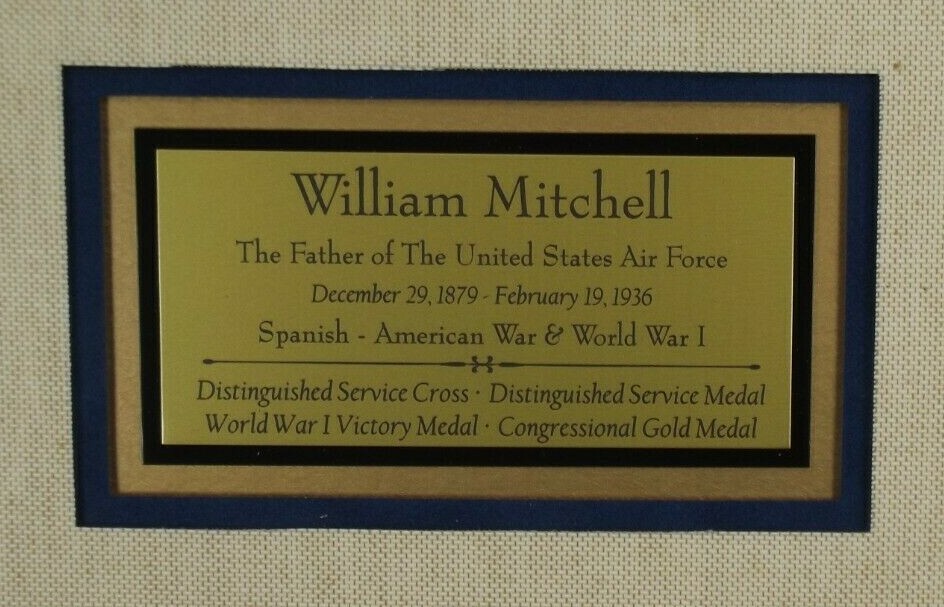 General William ''Billy'' Mitchell ''Father U.S Air Force'' Signed ...
