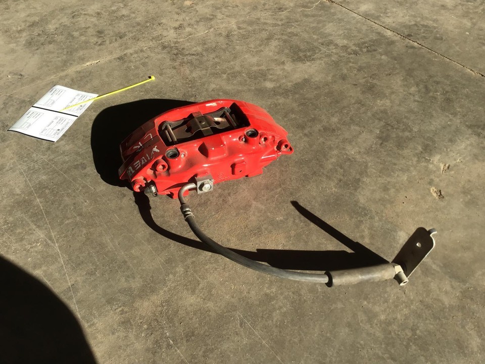 DODGE VIPER LR Caliper Rear; dual piston caliper (main brake), L. 08 09 ...