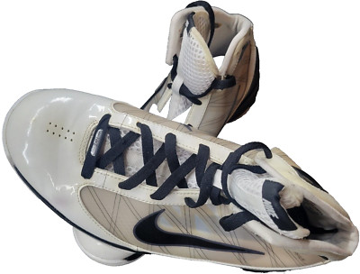 VTG 2009 Nike Hyperize Flywire Black & White Basketball High Top Shoes ...