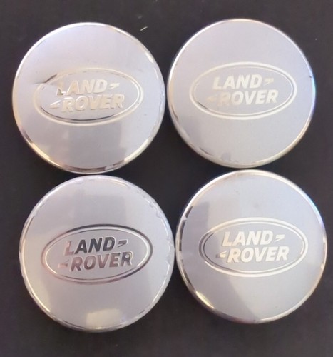 4x Genuine Land Rover Silver Wheel Centre Caps - LDB001 | eBay UK