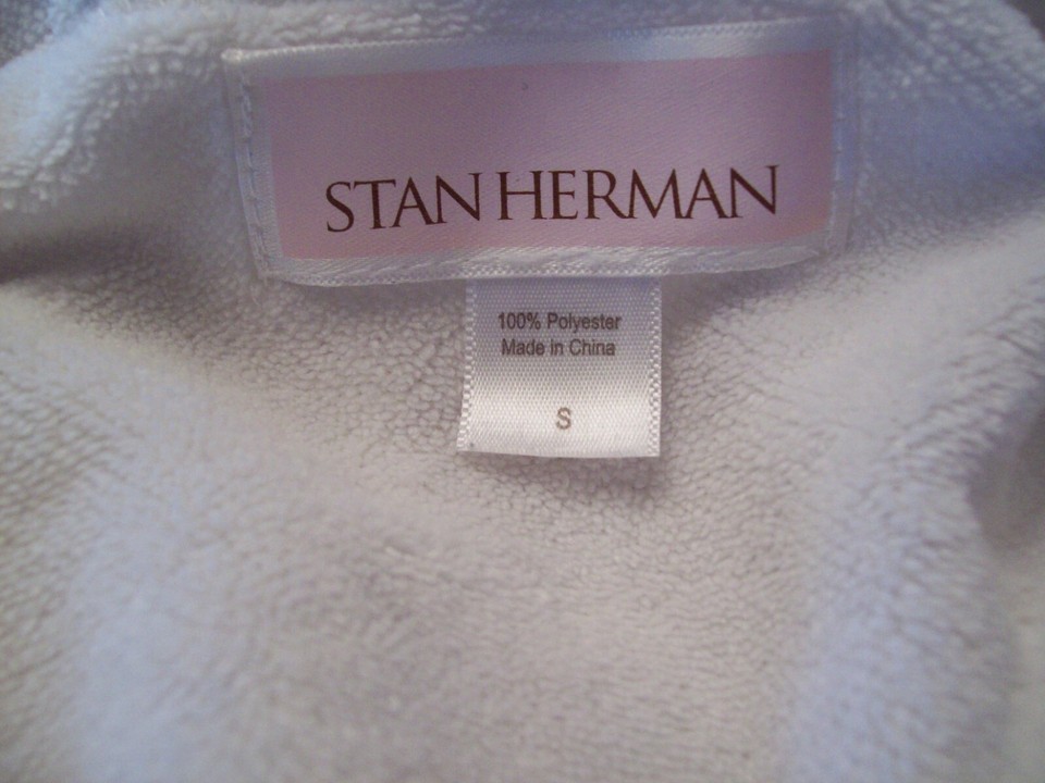 QVC Stan Herman Ladies Bathrobe Size S | eBay