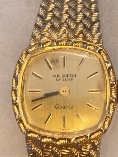 Guildcrest De Luxe Quartz Swiss Watch | eBay