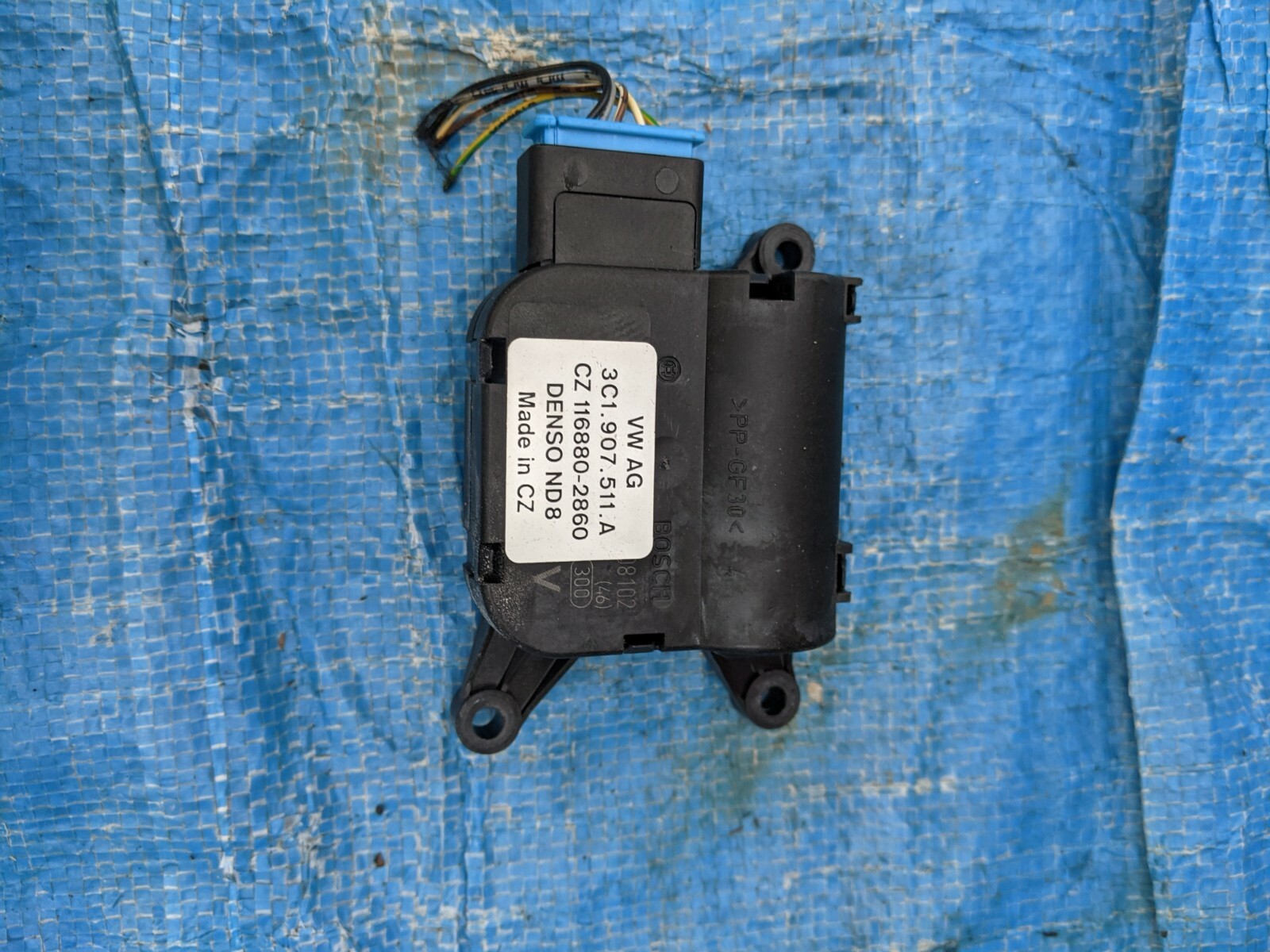 06-17 Volkswagen VW CC Passat Heater HVAC Actuator Motor 3C1 907 511 A ...