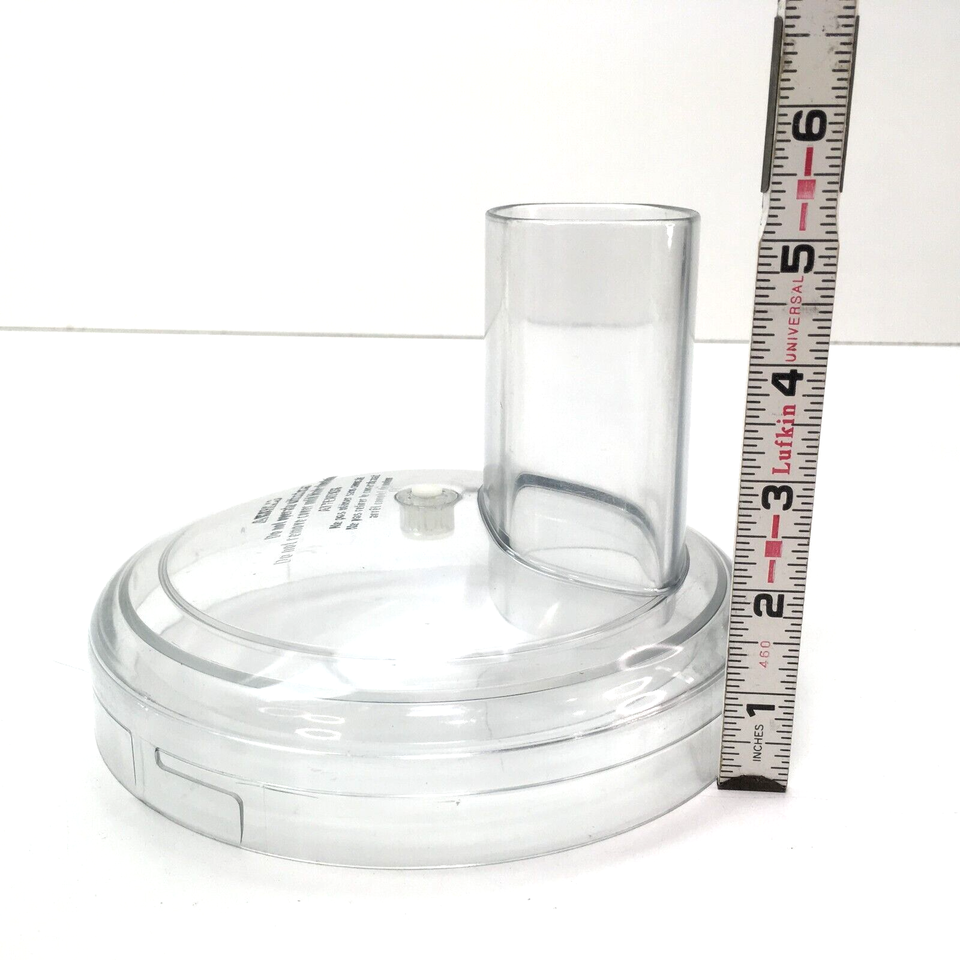 KitchenAid Food Processor KFP600 TOP LID COVER for Work Bowl w/ PUSHER ...