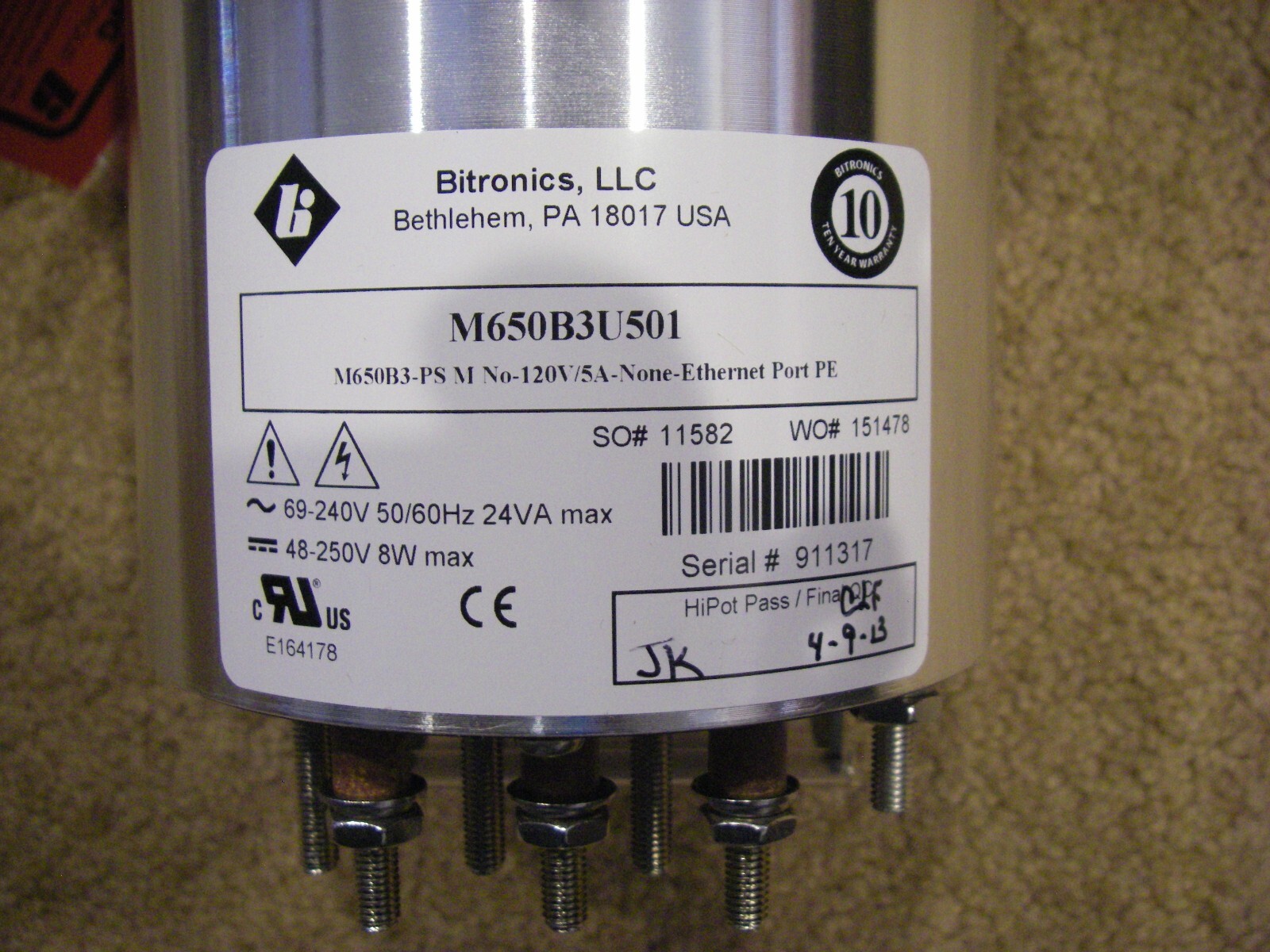 Bitronics M650B3U501 Multifunction Meter - New | eBay