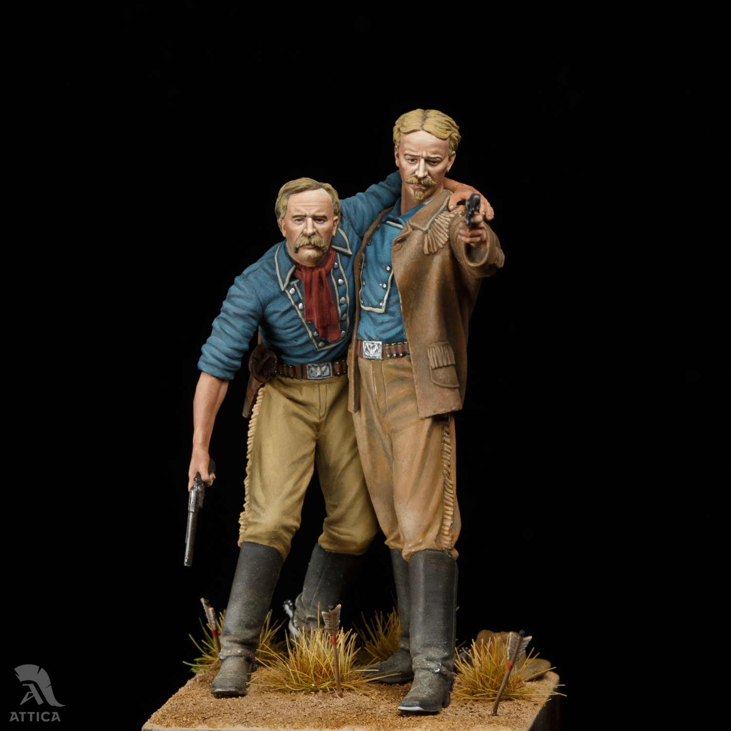 Thomas and George Custer, Custer’s Clan 75mm Toy Soldier Pre-Sale ...