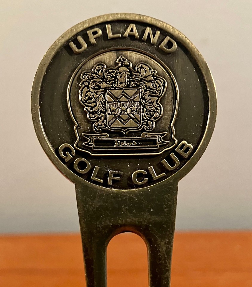 Upland Golf Club Logo Golf Ball Mark Divot Tool | eBay