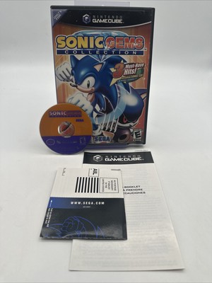 Sonic Gems Collection (Nintendo GameCube, 2005) W/Inserts - No Manual ...