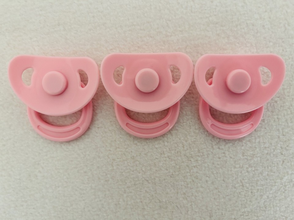 THREE Pink Magnetic Dummies for your reborn doll | eBay UK