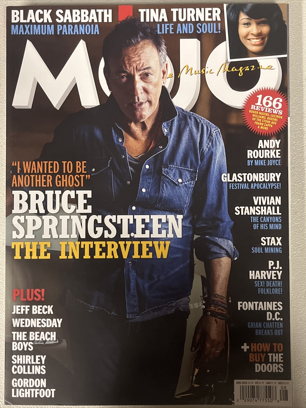 Mojo Bruce Springsteen Magazine Issue 357 August 2023 | eBay