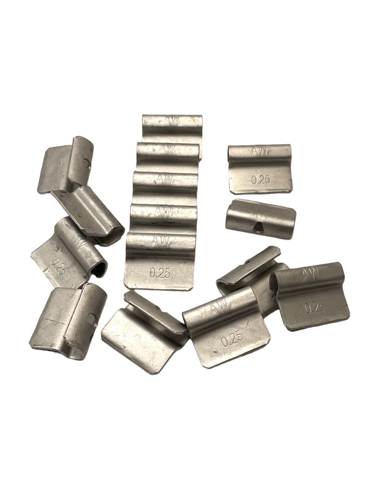 Wheel Balancing Wheel Weights AW Type Coated Clip On .25oz Box of 25 AW ...