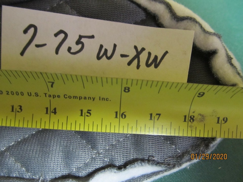 ICW Cold Weather Combat Boot Insert Liner Bootie Pair Military Sizes 4 ...