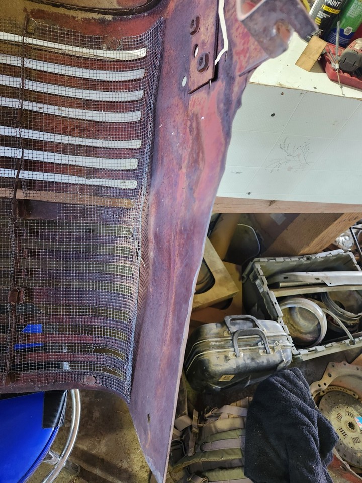 McCormick Farmall W9 Tractor ORIGINAL IH front nose cone grill w ...