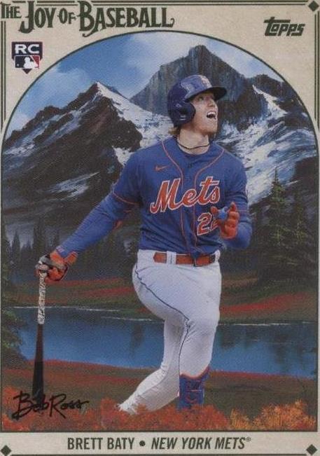 2023 Topps X Bob Ross The Joy of Baseball - Brett Baty #81 (RC) for ...
