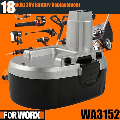 Pack For Worx WA3127 18V 3.6AH Battery WG150 WG152 WG153 WG250 WA3152 ...