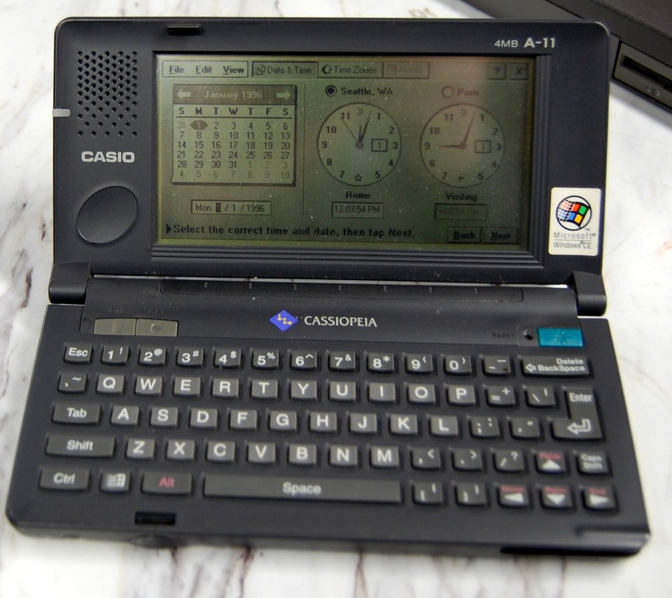 Casio Cassiopeia A-11 4MB - Tested Vintage Windows Pocket Computer | eBay