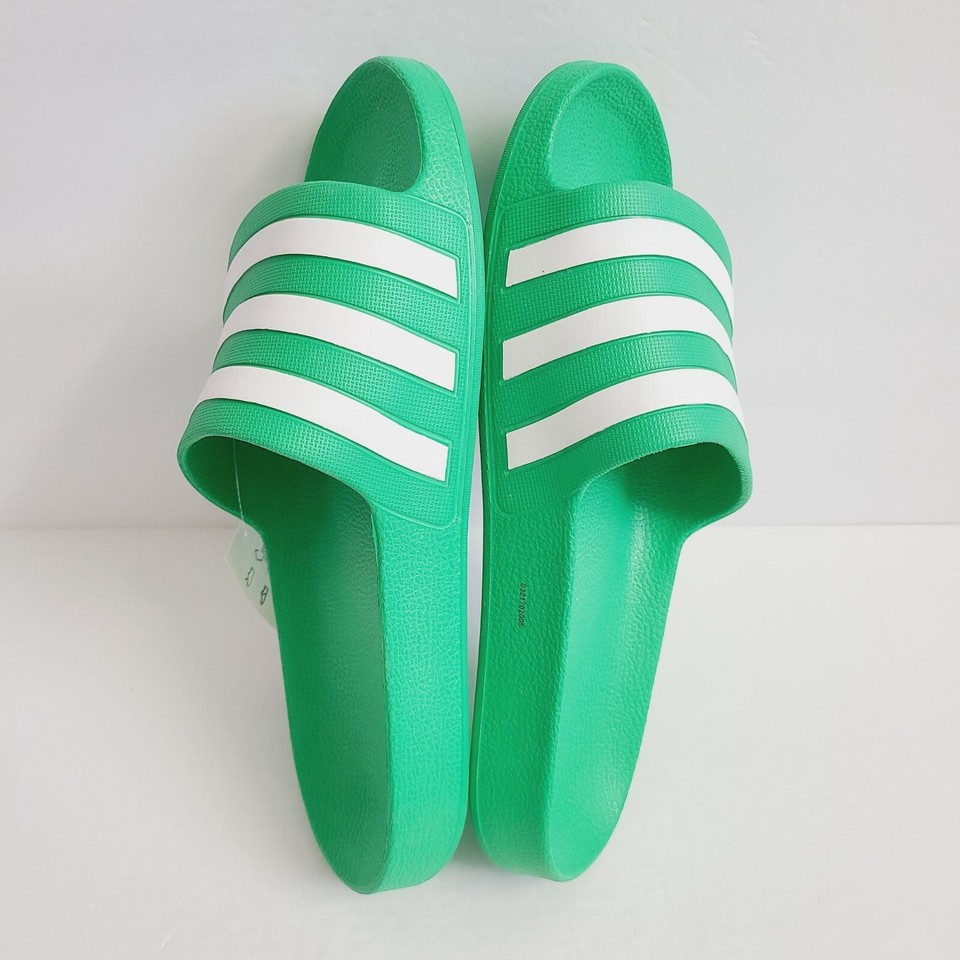 Adidas Adilette Aqua Slides FY8048 Size 12 Green | eBay