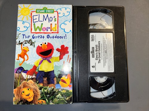Sesame Street - Elmo's World: The Great Outdoors - VHS (2003, Sony ...