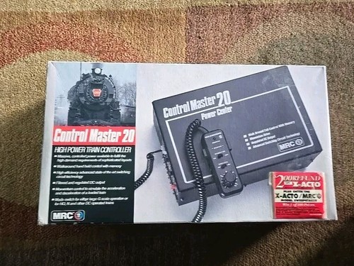 MRC AA444 G / HO / N Control Master 20 High Power Train Controller ...