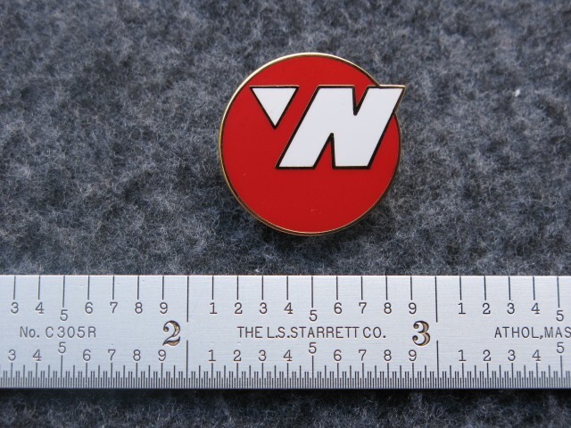NORTHWEST AIRLINES / NWA RED 90'S LOGO PIN. | eBay